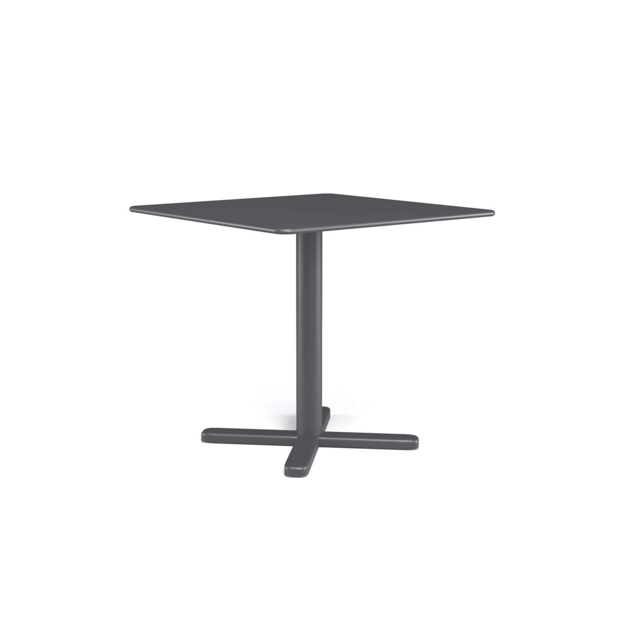 Garden square table 80x80 / outside in Steel - Collection Darwin