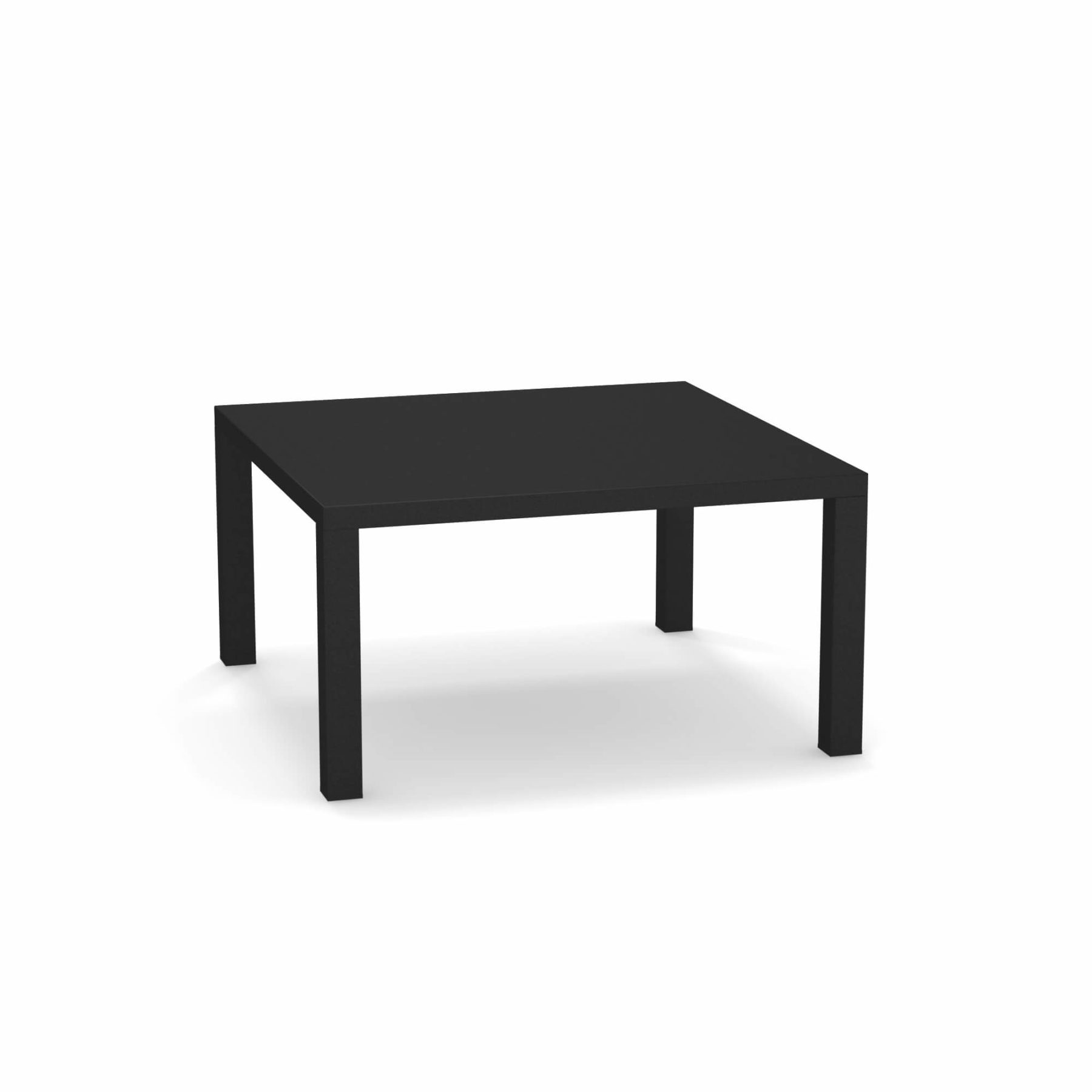 Garden coffee table 80x80 / outside in Steel - Collection Round