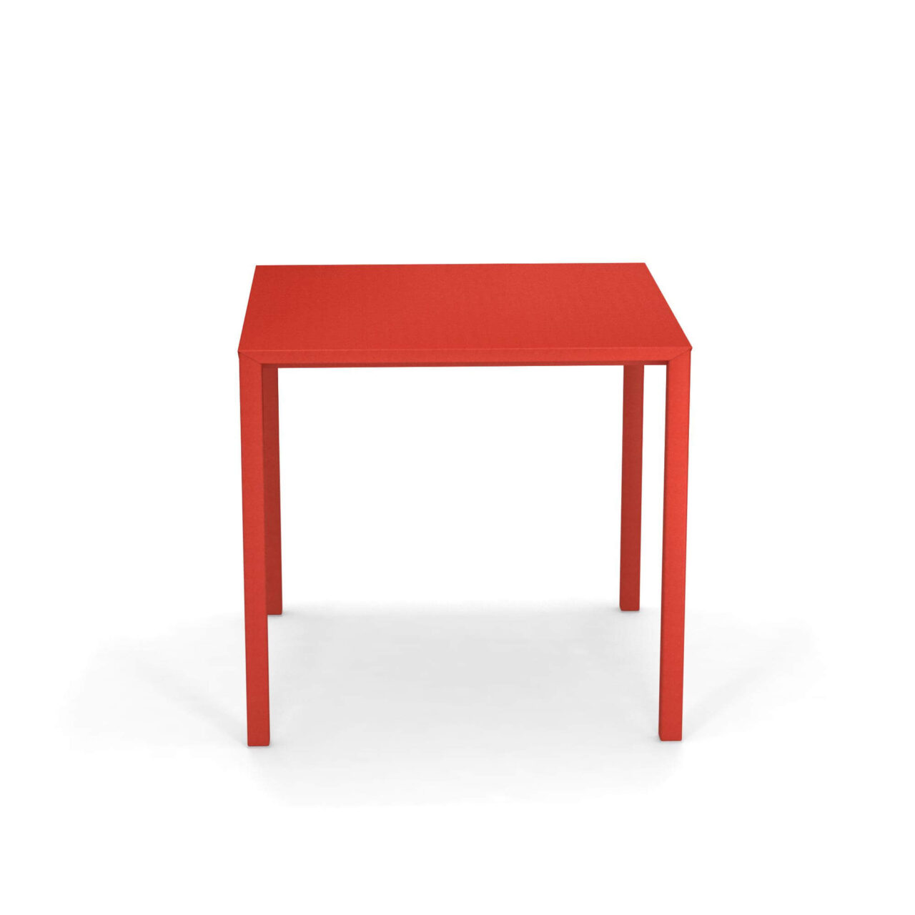 Garden stackable square table 80x80 / outside in Aluminium - Collection ...