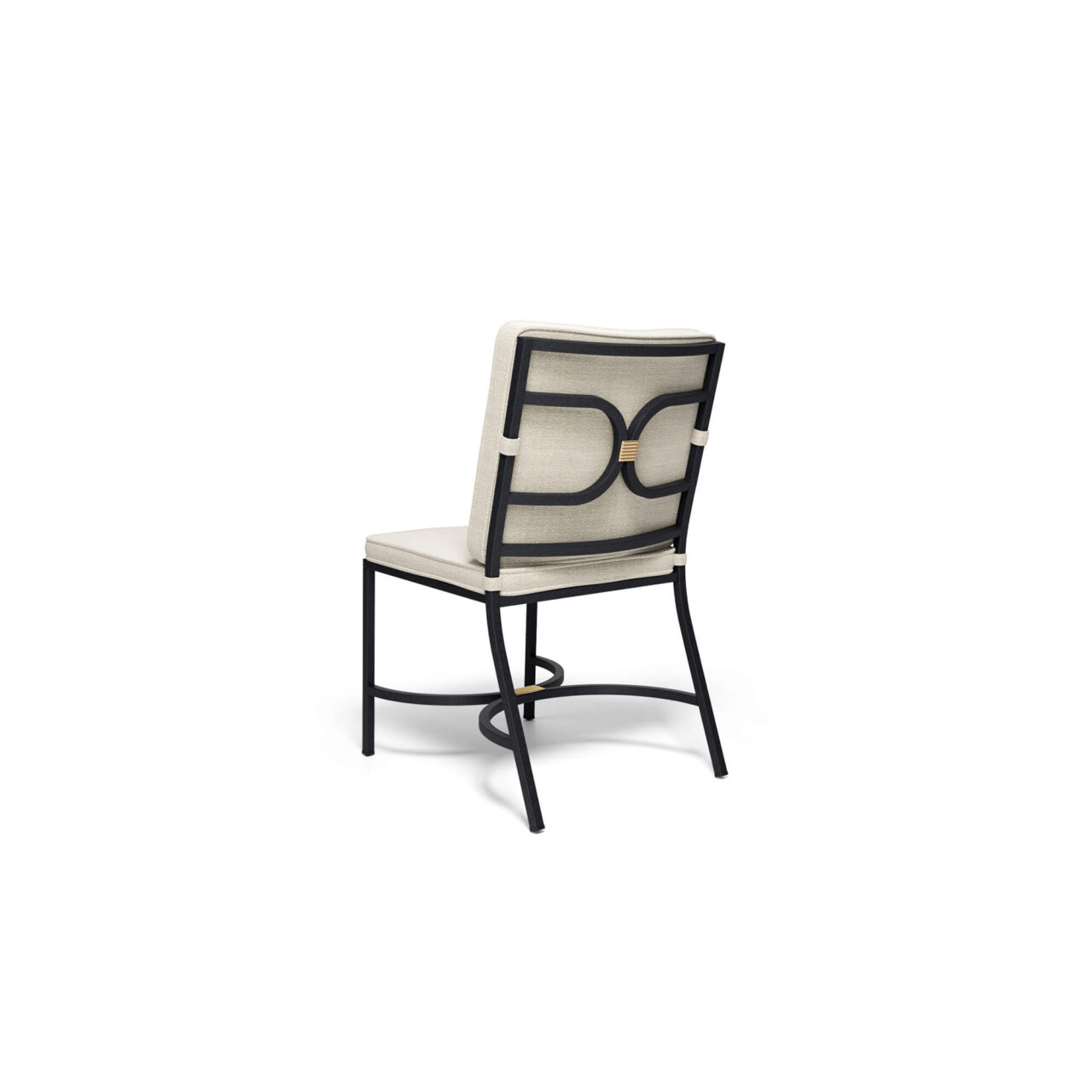 Garden Chair / outside in steel - Collection Collier