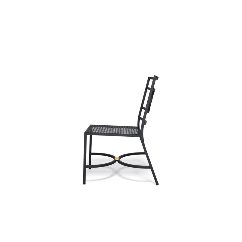 Garden Chair / outside in steel - Collection Collier