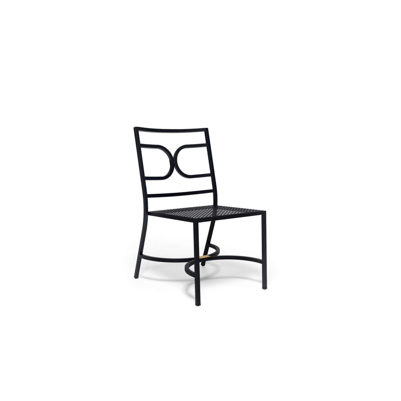 Garden Chair / outside in steel - Collection Collier
